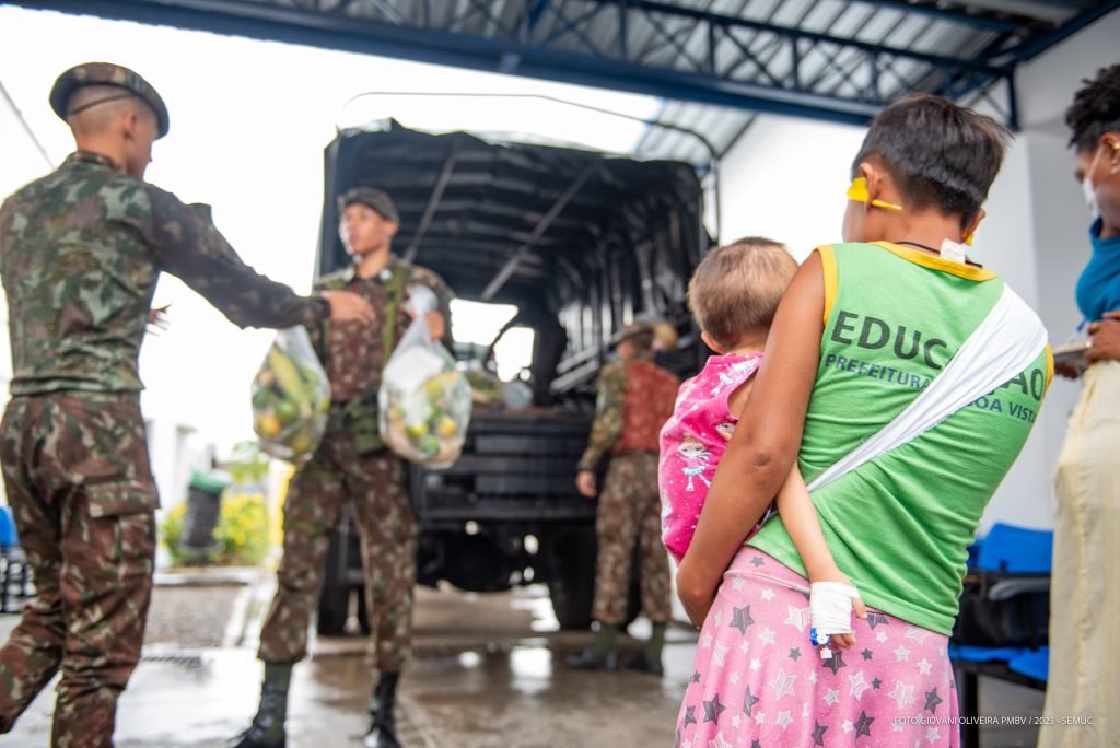 Funai Doa Cestas Básicas Para Alimentação Diferenciada De Crianças
